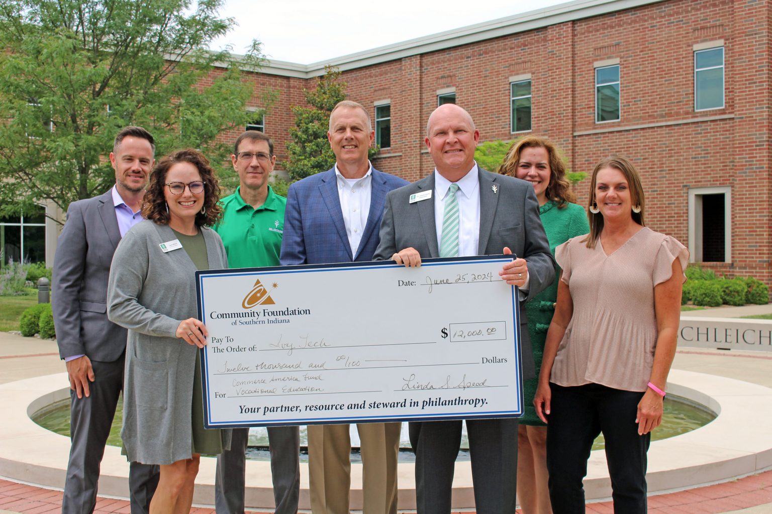 CFSI Awards $76,500, Including $24K To Vocational Training