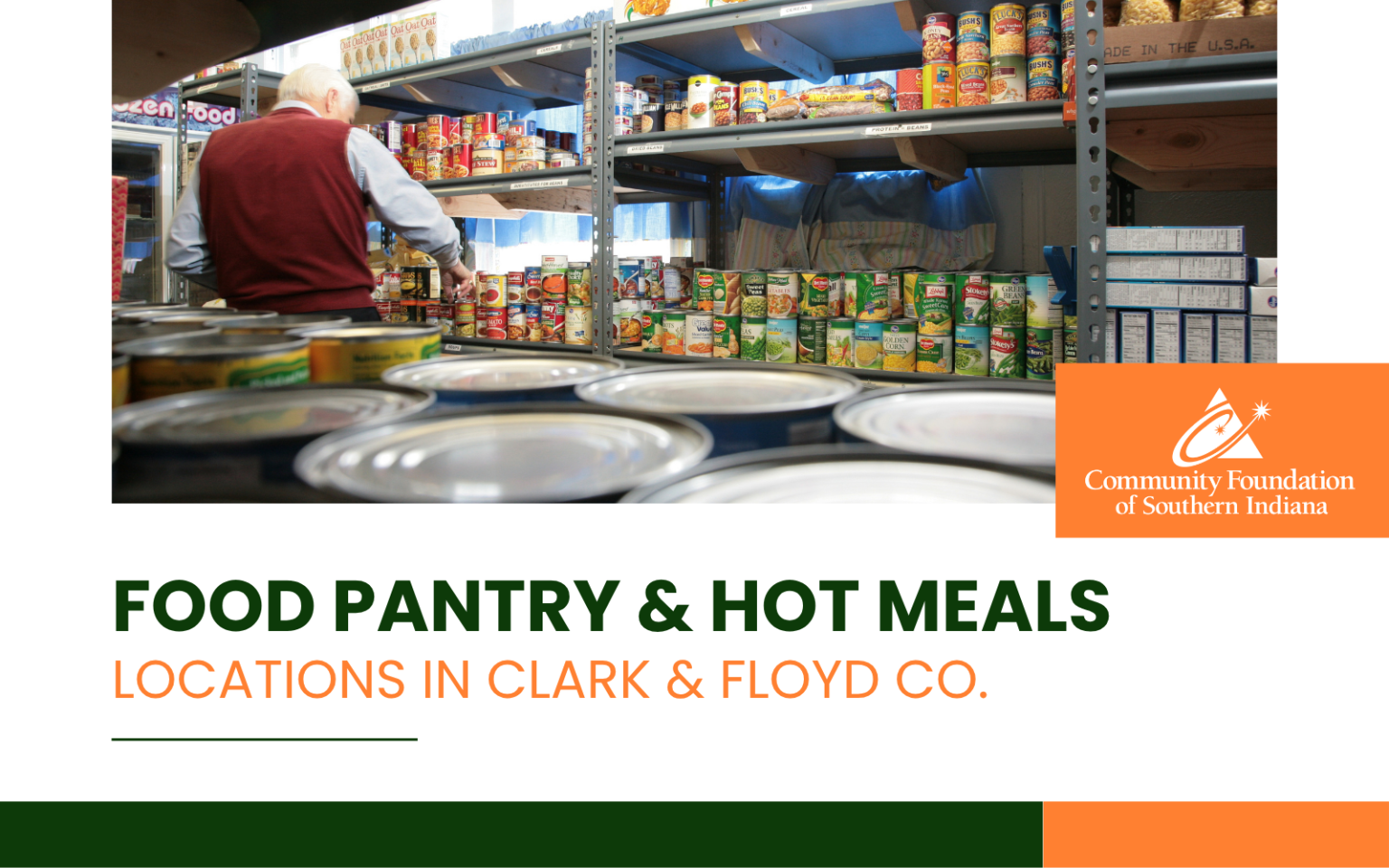 Food Pantry & Hot Meal Locations in Clark & Floyd County