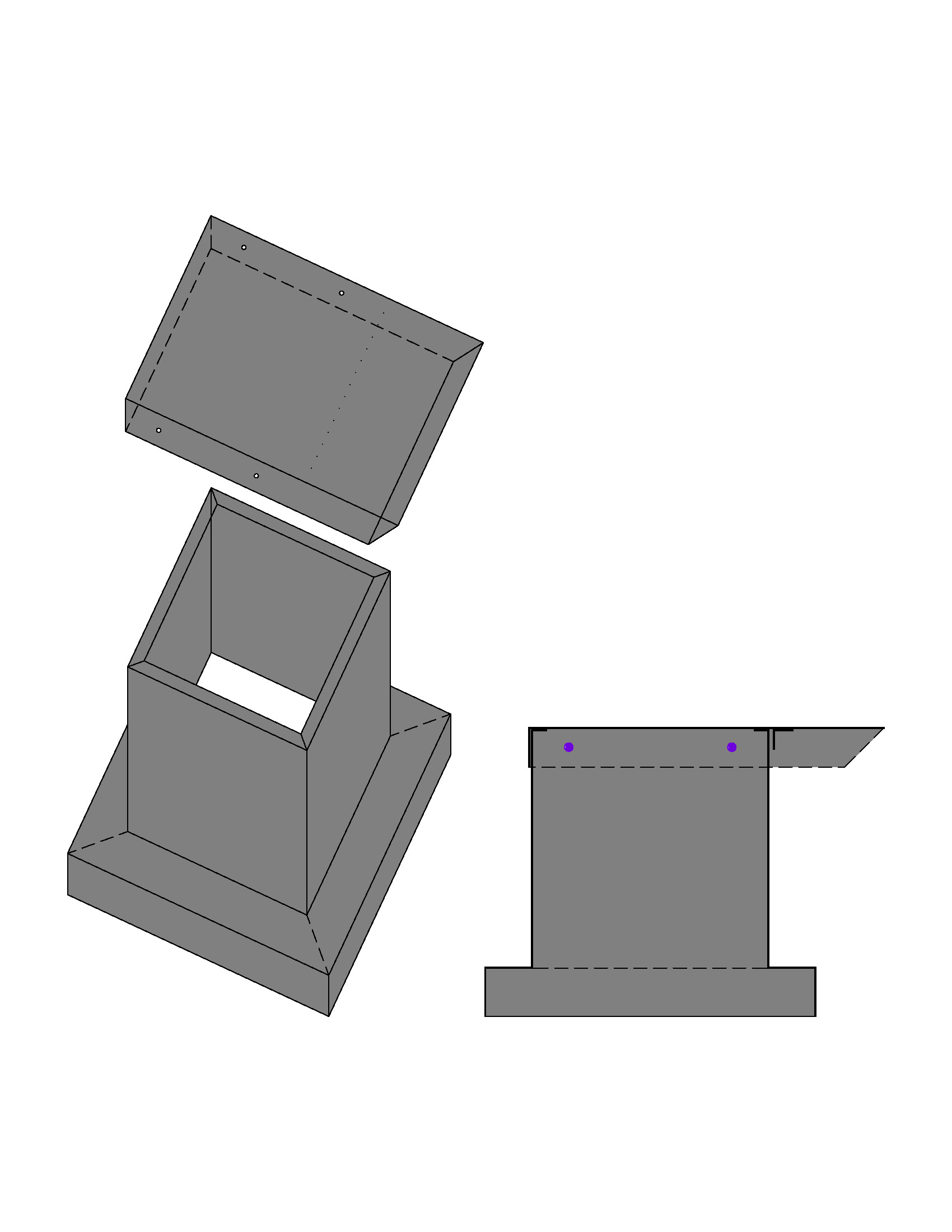 Pipe Jack Curb Mounted - Complete Curbs