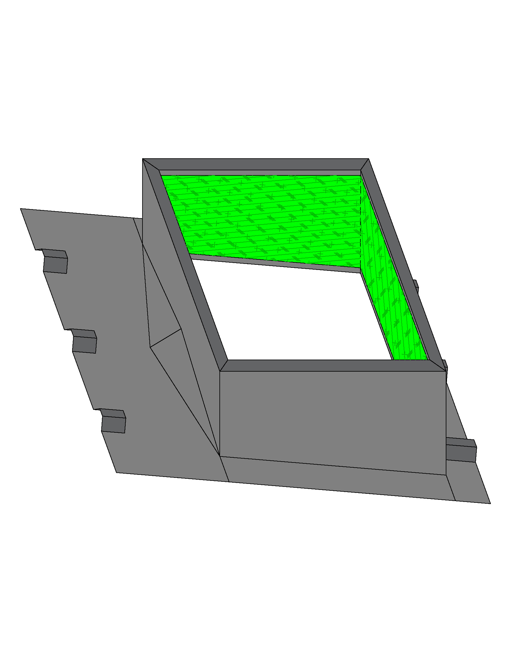 Metal Building Curb - Welded Clips - Complete Curbs
