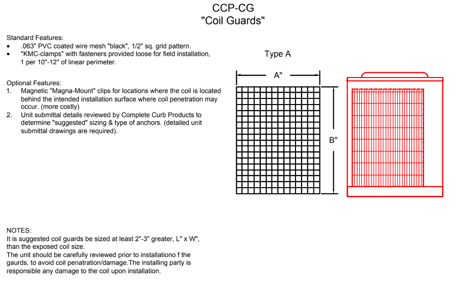 Coil Guards - Complete Curbs