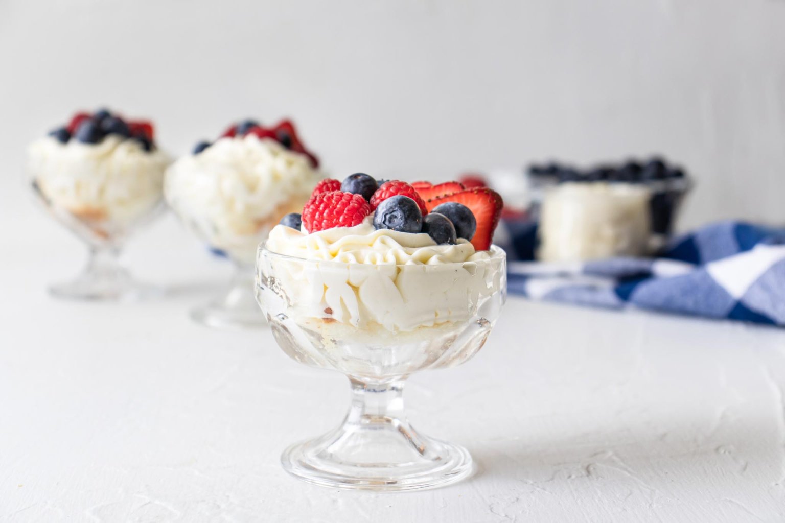 Mini Patriotic Berry Trifles - Kentucky Living