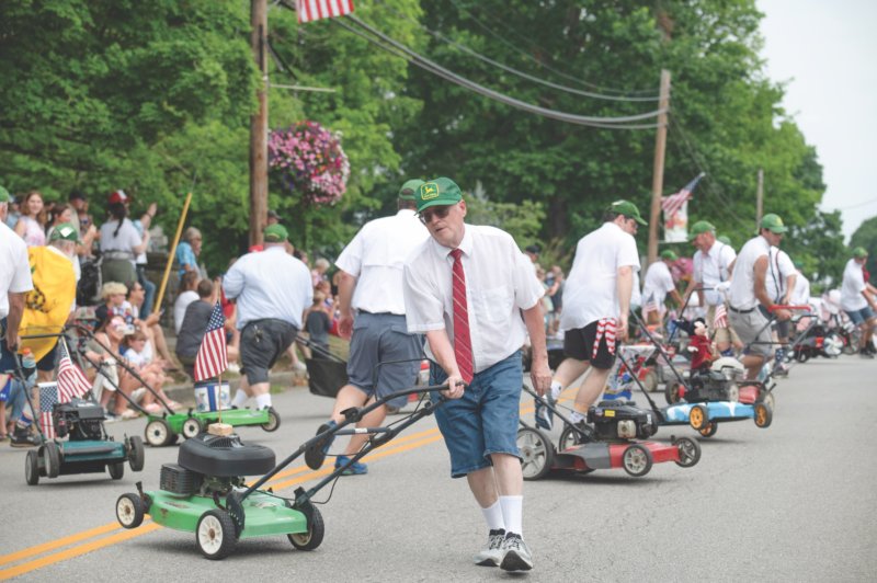 Patriotic push mowers - Kentucky Living