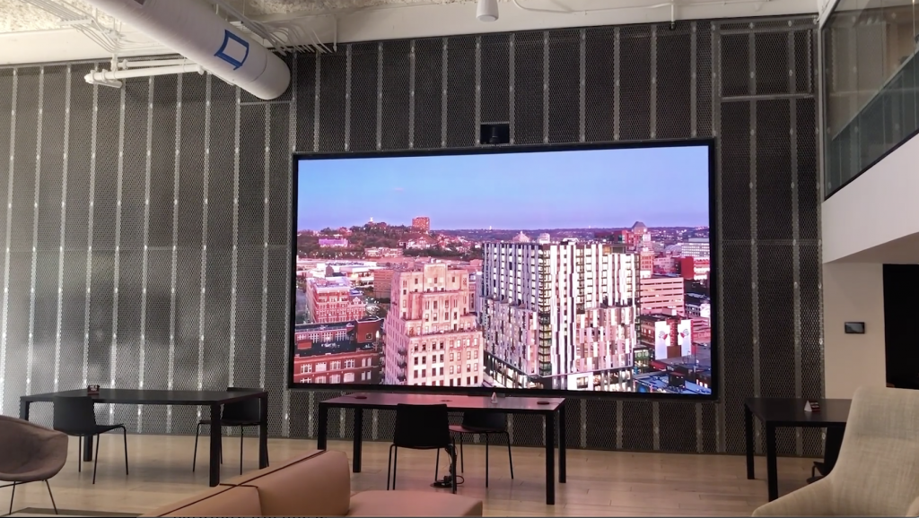 A Video Wall to Showcase the Design Work of GBBN Architects - Trinity ...